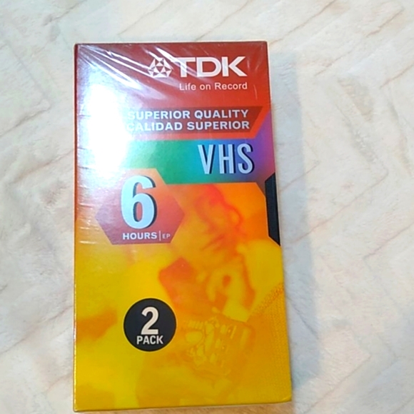 TDK | Cameras, Photo & Video | Vhs Tdk Life On Record Memorex Nwot ...